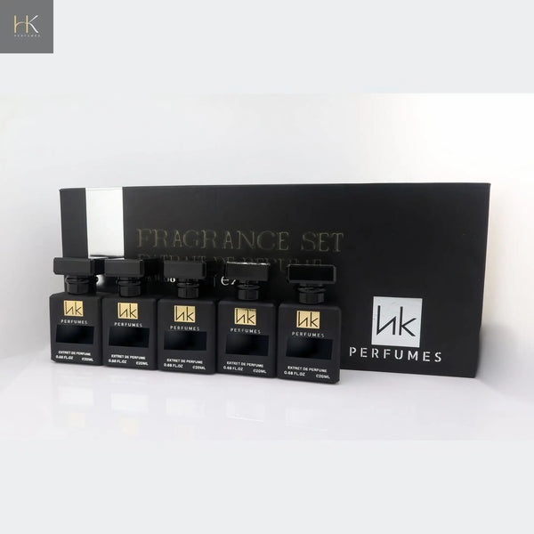 Set of 5 Unisex Essentials | Perfect for Everyone | hkPERFUMES